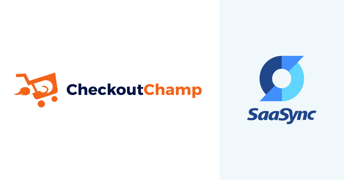 SaaSync - Seamless Checkout Champ to ChartMogul syncing